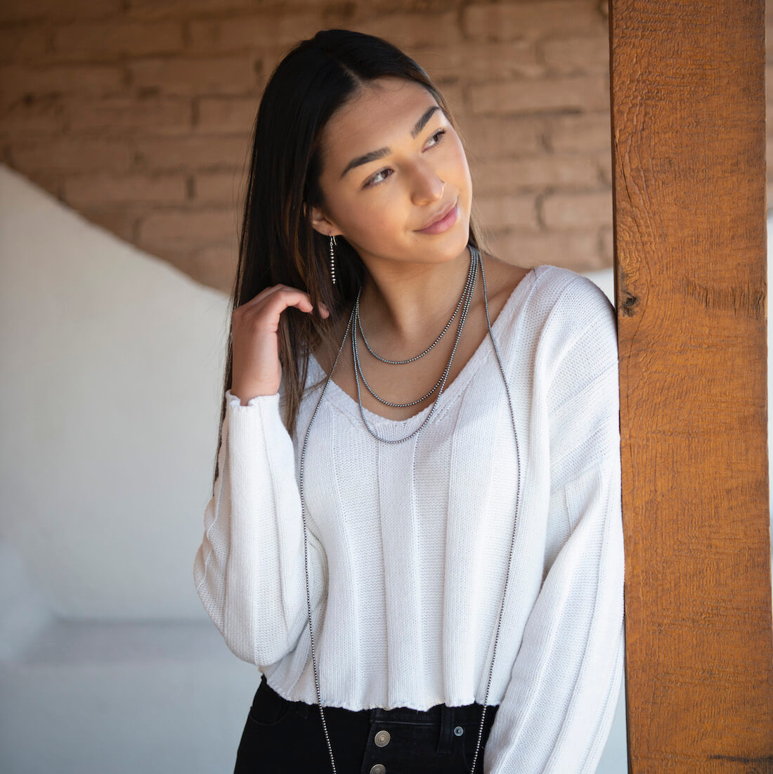 Minimalist jewelry necklace store